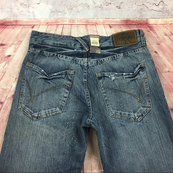 UNIONBAY | Jeans | Nwt Men Unionbay Straight Leg Denim Jean Size 3 ...